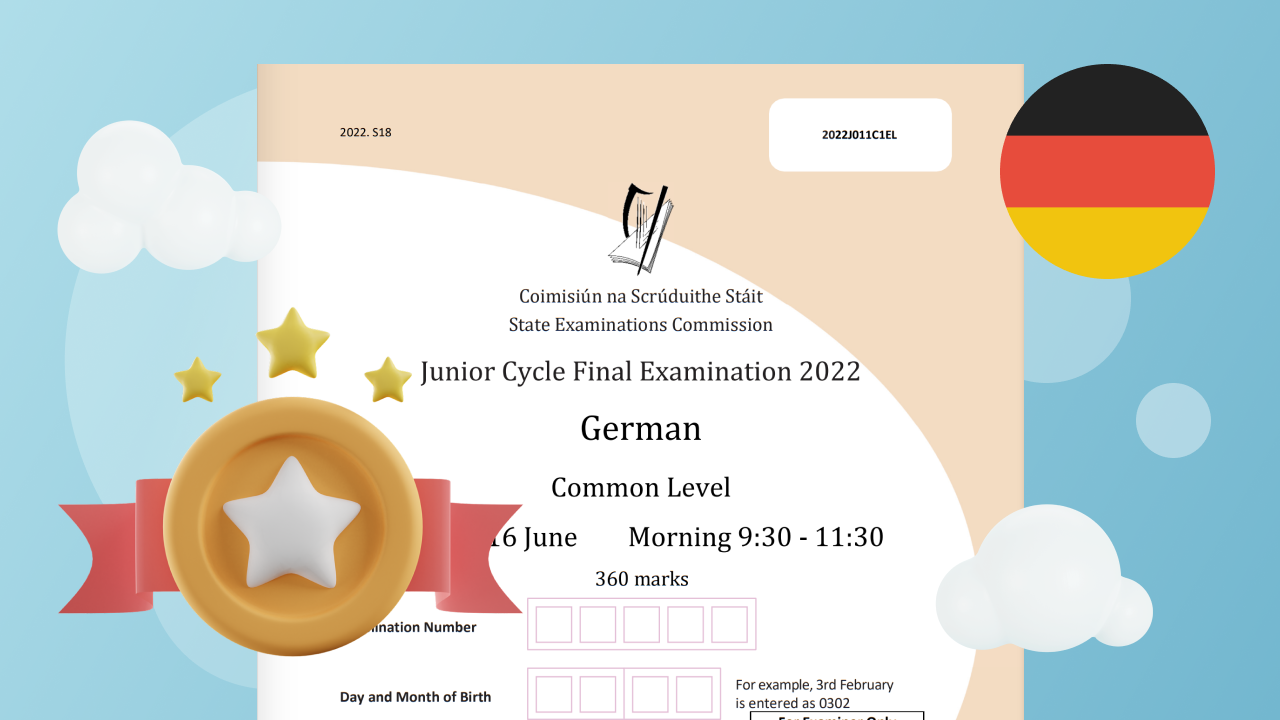 How to get top marks in Junior Cycle German