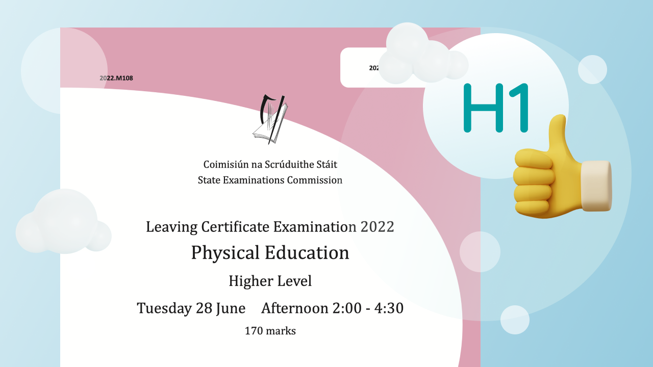 Studyclix | How to get a H1 in Leaving Cert Physical Education